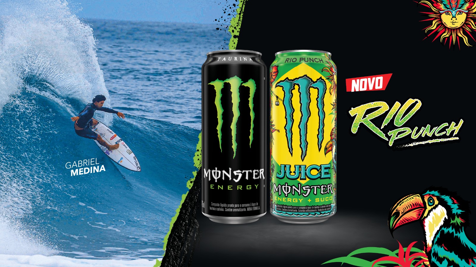 Monster Energy lança o "Rio Punch" a energia épica inspirada no Brasil ...